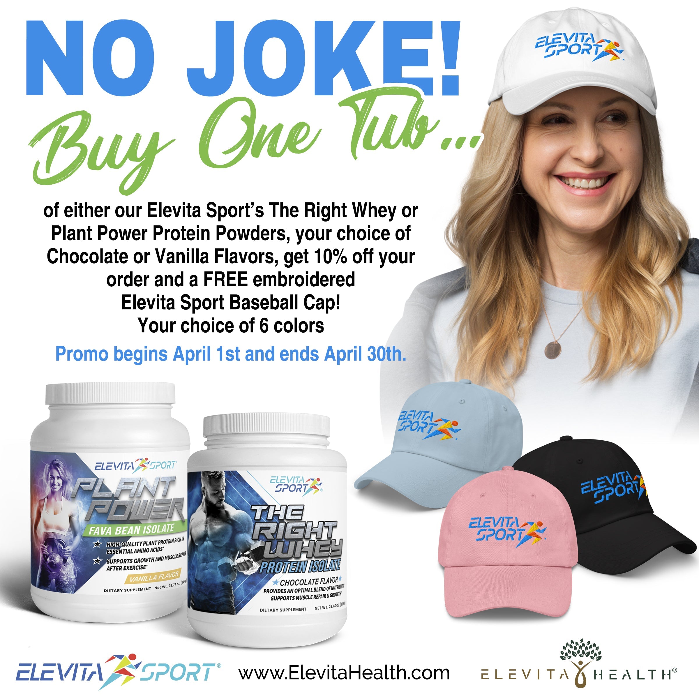 Protein Powder Promo! – Elevita Health